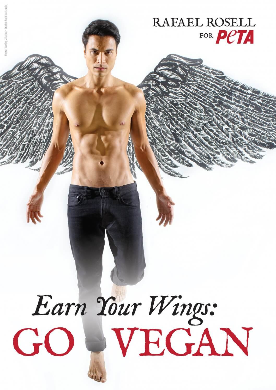 Sexy Actor & Model Rafael Rosell Is an Angel for Animals