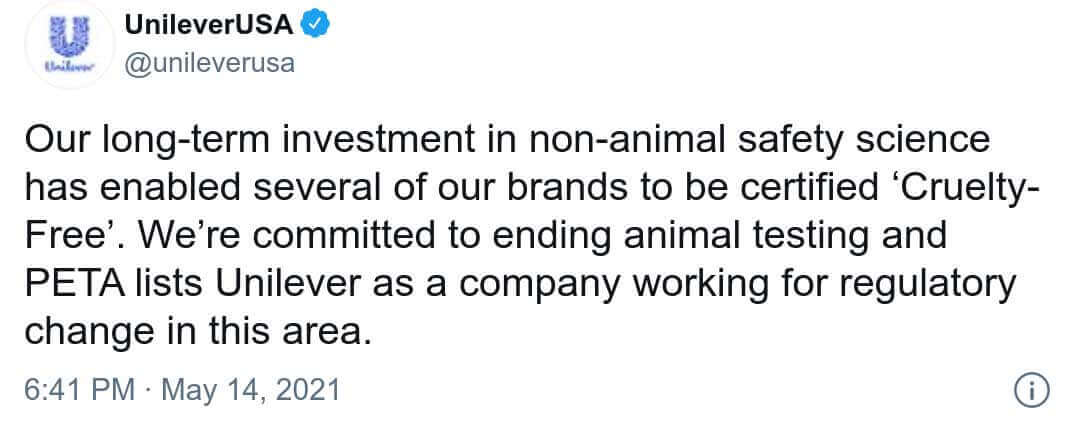 TRESemmé Bans All Animal Testing Worldwide! - News - PETA Asia